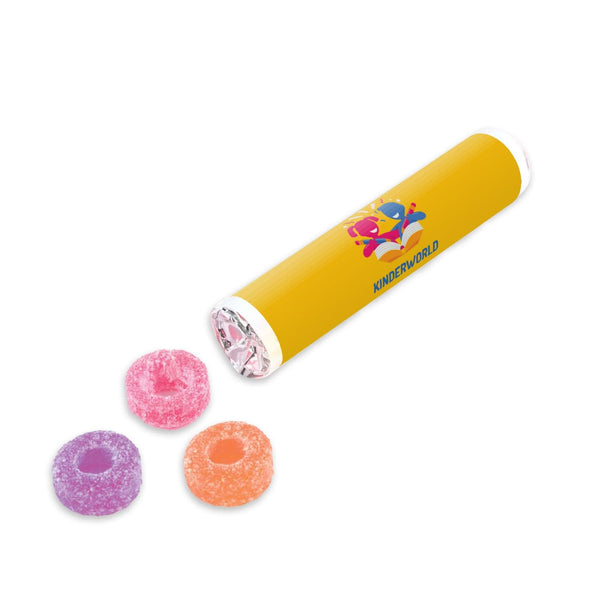 Assorted Flavour Fruit Rings in your brand - Goody Goody Gum Drops