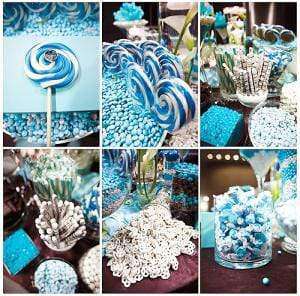 BLUE Candy Buffet Package for 25 Guests at $4.80 each - Goody Goody Gum ...