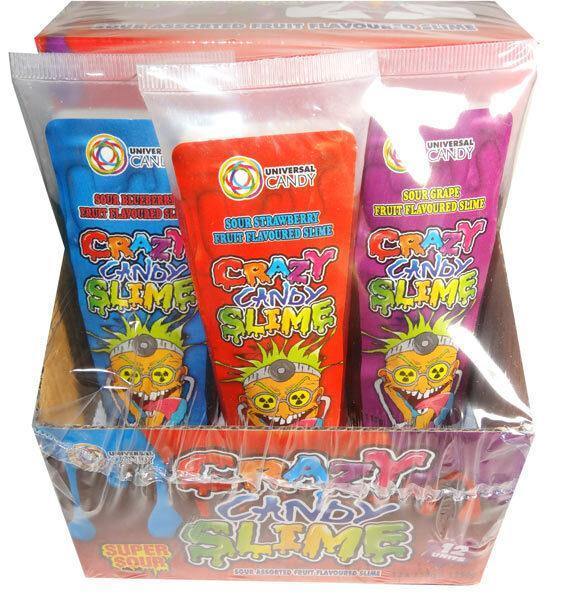 Crazy Candy Slime 9 x Tubes | Goody Goody Gum Drops - Goody Goody Gum Drops