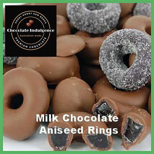 Milk Chocolate Aniseed Rings - Quality chocolate - Australian made ...