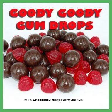 Milk Chocolate Coated Raspberries - Goody Goody Gum Drops - Goody Goody ...